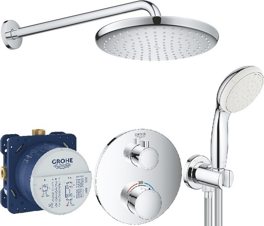 Grohe Grohtherm New Tempesta 250 26416SC0 (26668000+26406001+35600000 ...