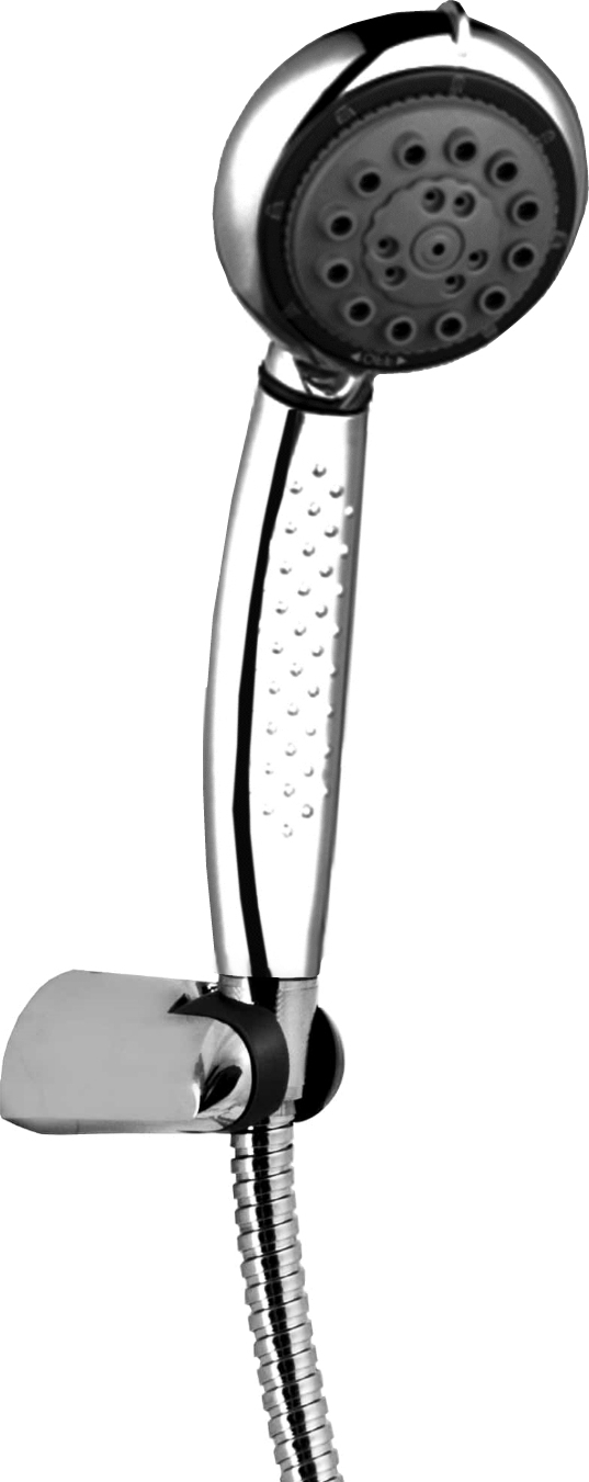 Лейка для душа RJ SH2019PSet (пятирежимная, с шлангом и держателем ...