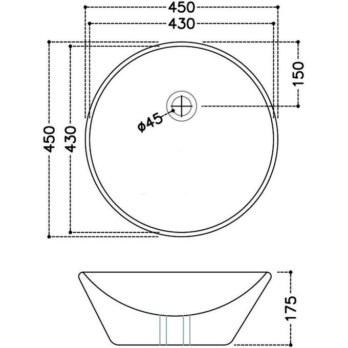 Раковина накладная Jaquar JDS-WHT-25905 купить в интернет-магазине ...