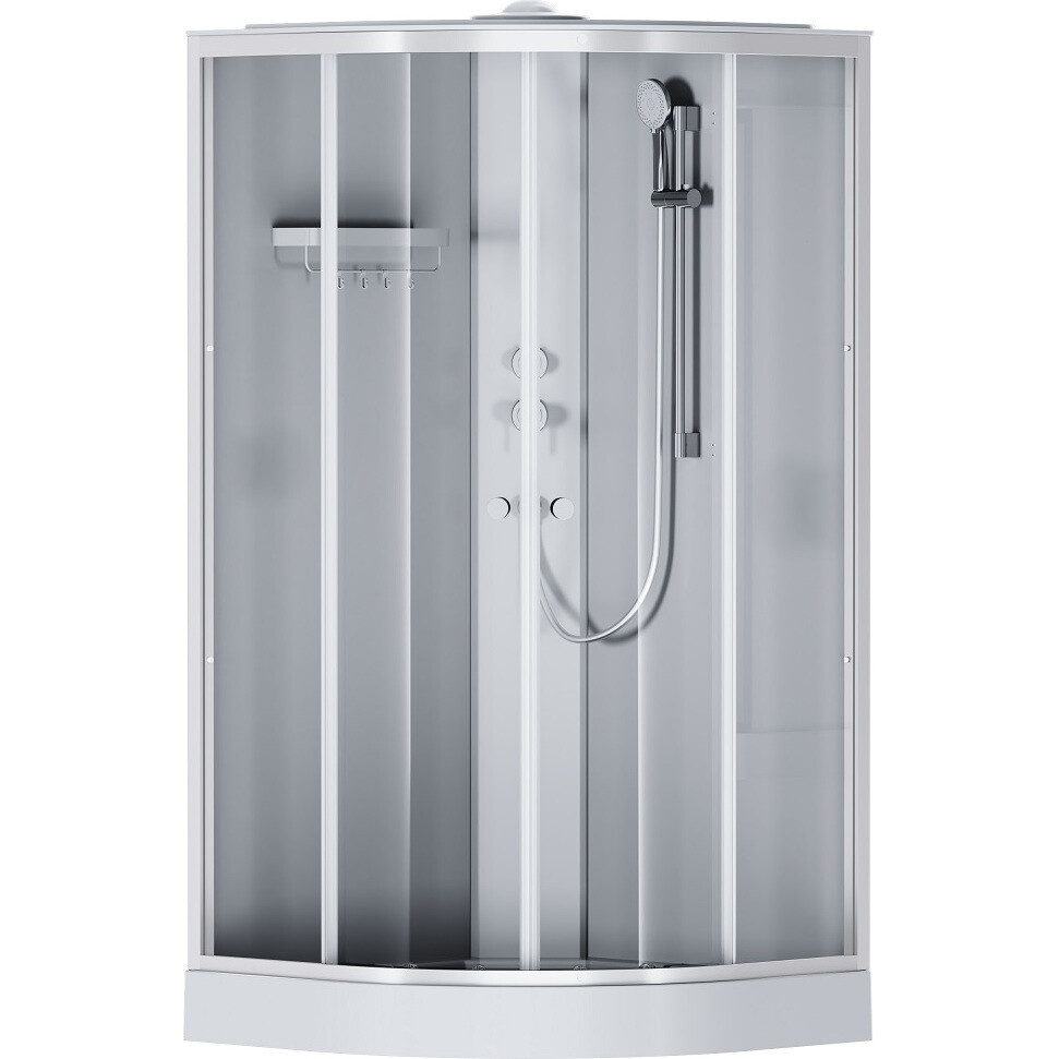 Душовий бокс Am.Pm X-Joy W94C-401-100MT (100x100 см, прозоре скло ...